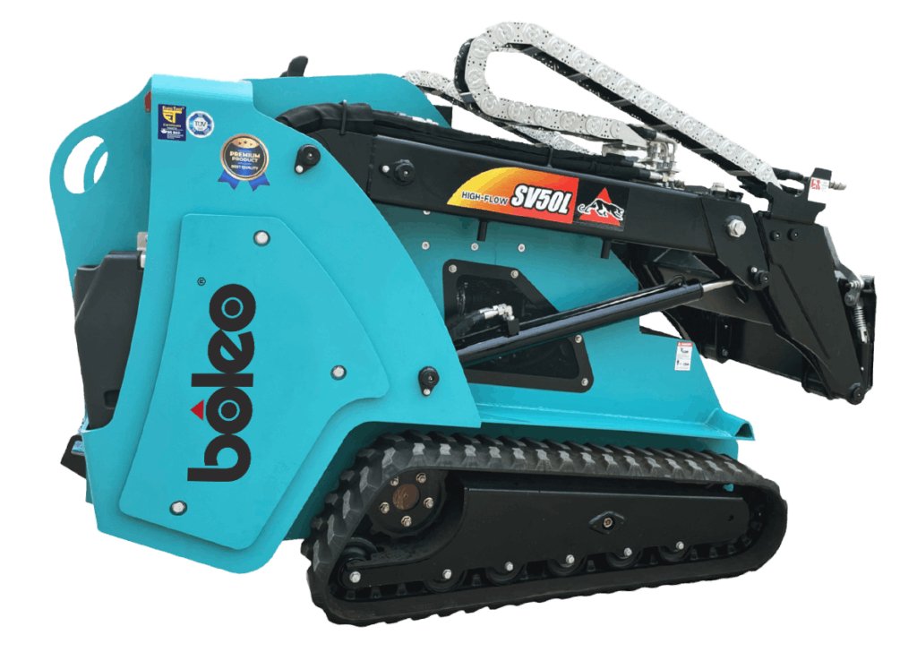 SV50L TRACKED MINI SKID STREET LOADER (TELESCOPIC BOOM) – Solo New Zealand