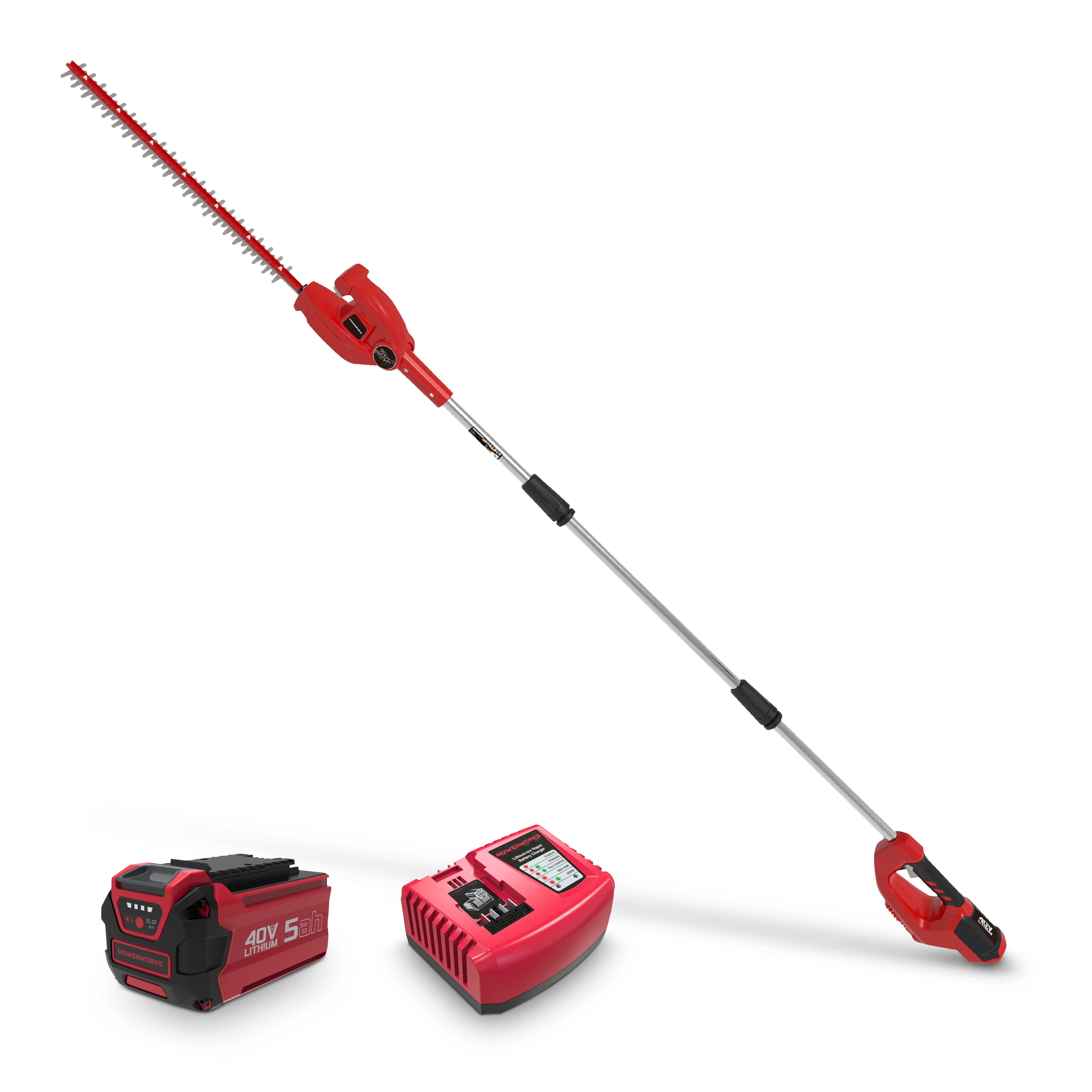 CRAMER/POWERWORKS 40V LONG REACH HEDGETRIMMER 5AH KIT – Solo New Zealand
